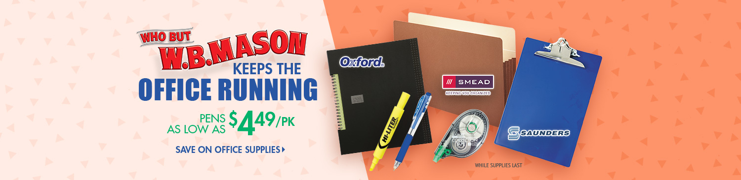 WB Mason - Save on Office Supplies, Furniture, Coffee and More!