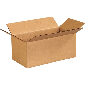 W.B. Mason Co. Long Corrugated boxes, 12" x 6" x 5", Kraft, 25/BD - WB ...