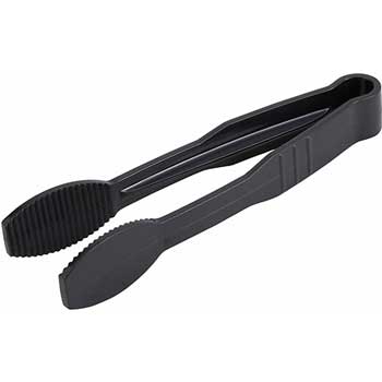 Winco® 6" Flat Tong, Black, - WB Mason