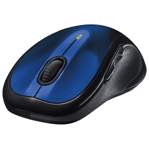 Logitech M510 Wireless Mouse - USB - 1000 dpi - 7 Button(s) - Blue - W ...
