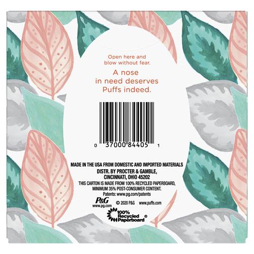 Puffs® Simple Softness Non-Lotion Facial Tissue, White, 64 Facial ...