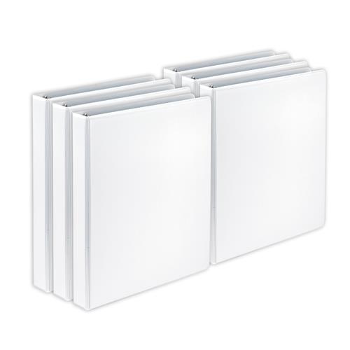 Samsill Economy 3 Ring View Binders, 1" Round Ring, 200 Sheet Capacity ...