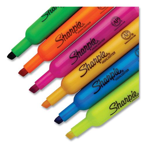 Sharpie Tank Style Highlighters, Chisel Tip, Assorted Colors, 36/Pack ...
