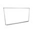 Luxor Wall-Mounted Magnetic Whiteboard, Steel With Aluminum Frame, 72"W ...